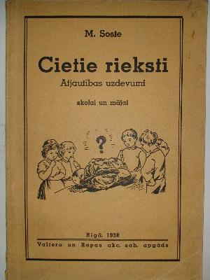Cietie rieksti atjautības uzdevumi - Soste - iBook.lv - Grāmatu draugs